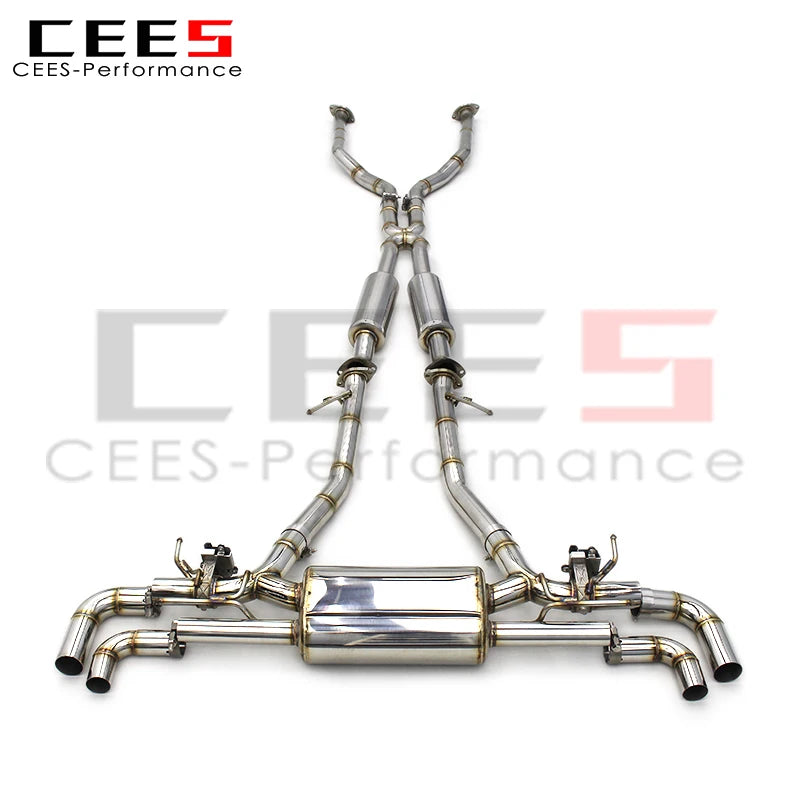 CEES Catback Exhaust System For Lexus LC500 LC500H 3.5L 2016-2021 Exha ...