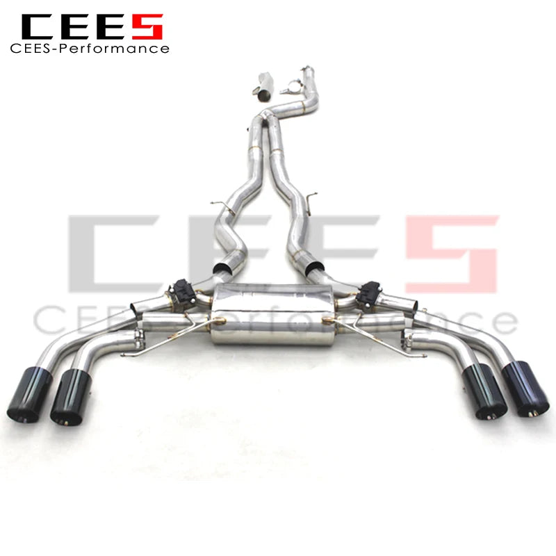 Catback Exhaust Pipe For BMW X3/X4 M40i 3.0T 2016-2023 Racing Stainles ...