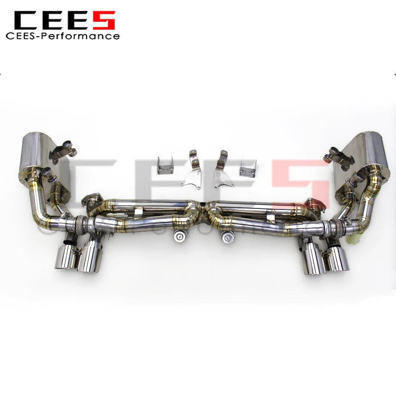 cees Titanium Catback Exhaust for Porsche 911 991.1/991.2 3.4L/3.8L ...