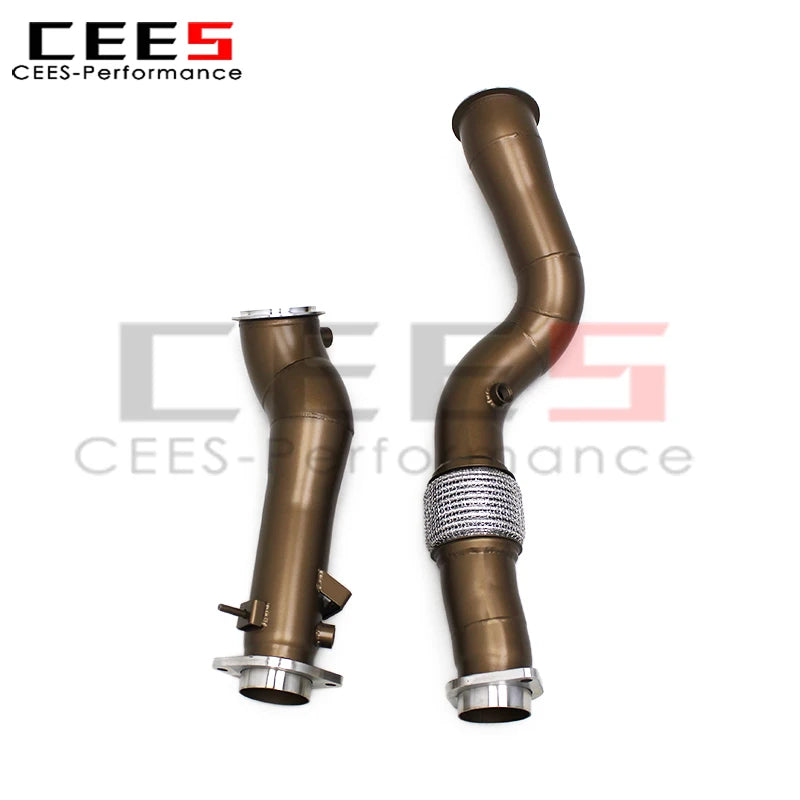 cees Downpipe Exhaust Pipes for BMW M3/M4 F80/F82 3.0T (2014-2019) St ...