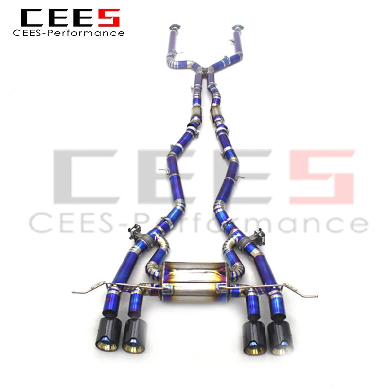 CEES Titanium Catback Exhaust System For BMW M3/M4 G80/G82/G8X 3.0T ...