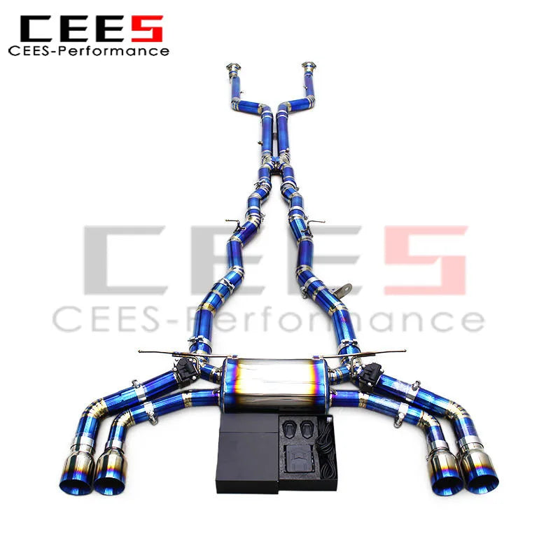 BMW G90 M5 M6 G99 LCI 4.4T 2024+ Valved Sport Exhaust System – ceesexhaust