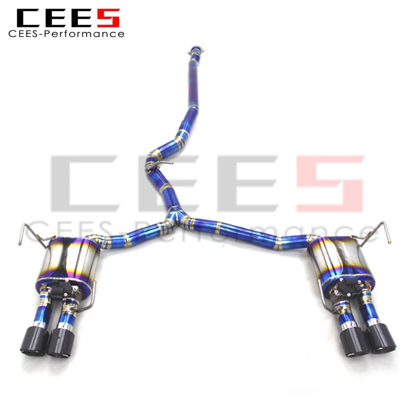 cees Titanium Catback Exhaust Pipes for Subaru Impreza WRX/STI 2.5T ...