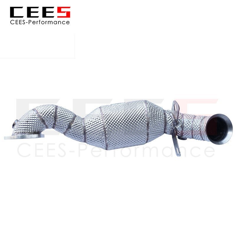 CEES Exhaust System For BMW MINI R56 Headers With Catalyst Test Pipe C ...
