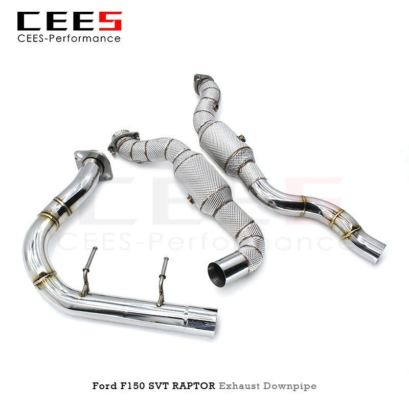 CEES Exhaust For Ford F150 SVT RAPTOR 3.5TT 2015-2019 Downpipe Exhaust System – ceesexhaust